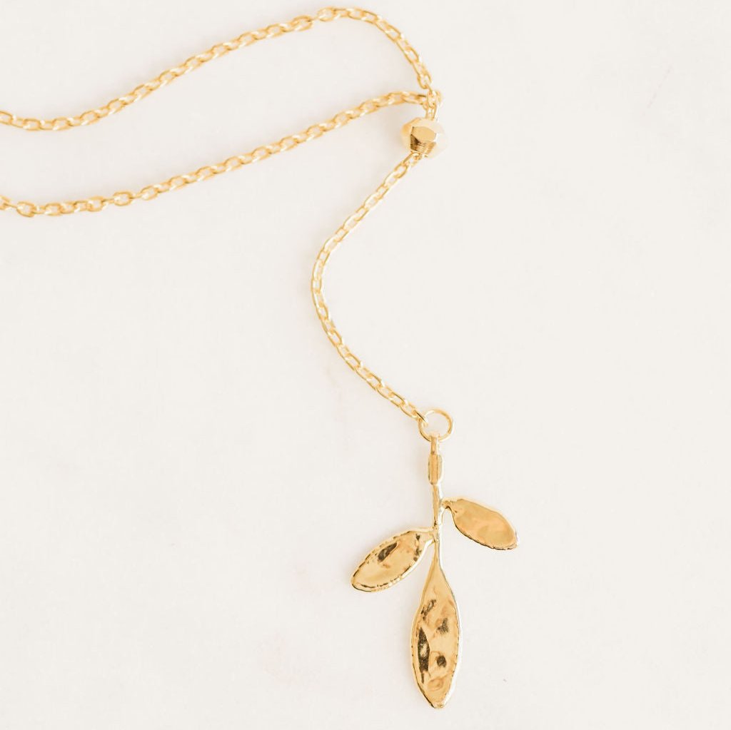Grace Herb Solitaire Necklace – CARLA SHAW